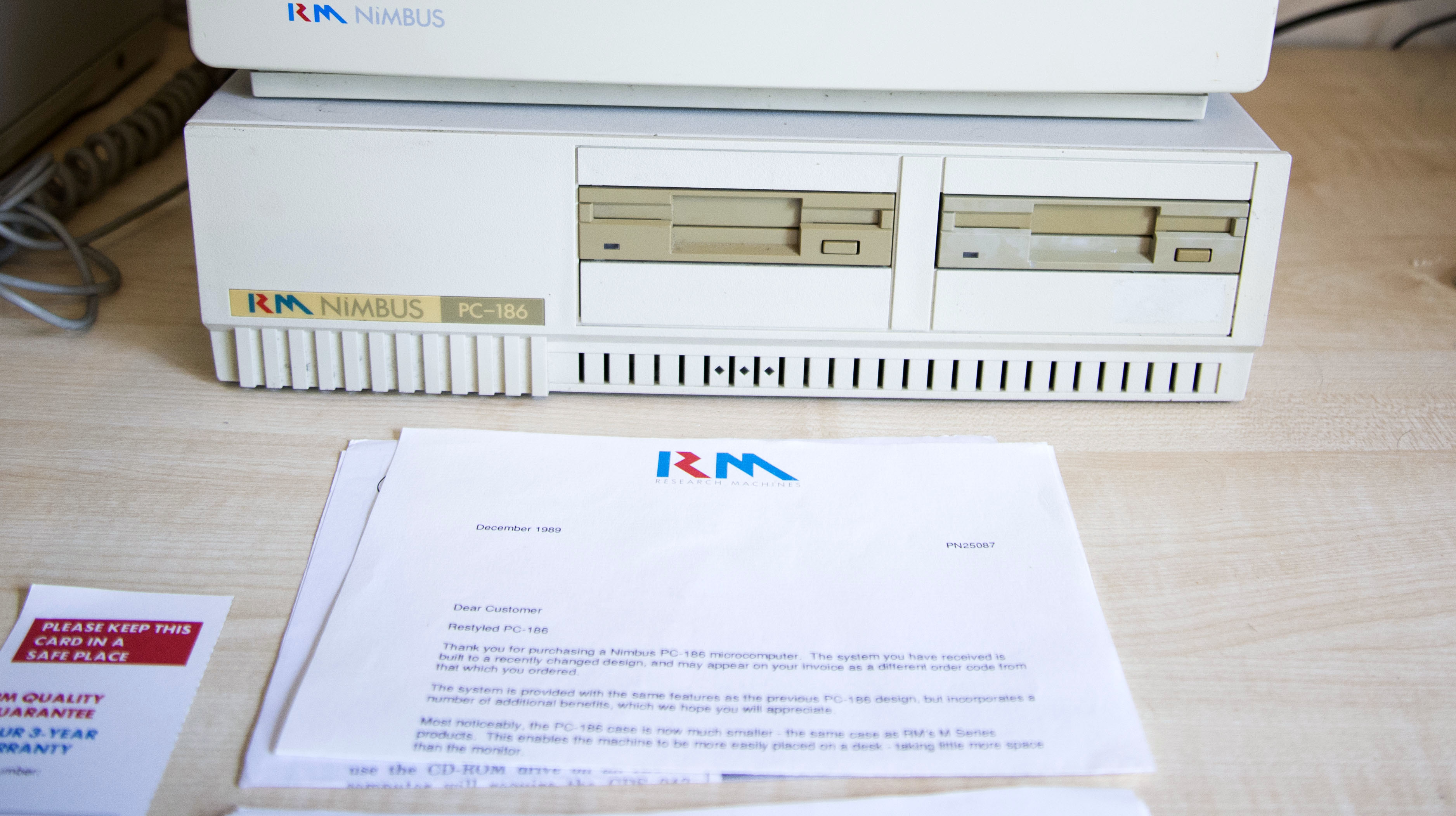 RM Nimbus - RM Nimbus PC-186